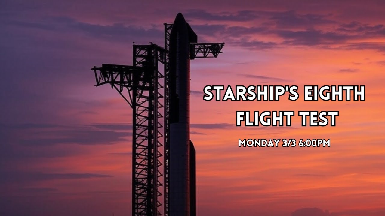 Starship Flight 8: Countdown to Liftoff - Live from Starbase - YouTube