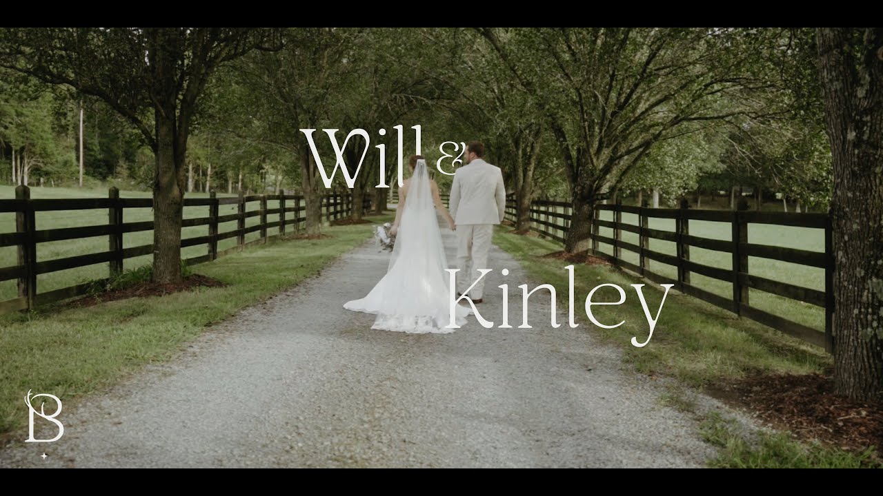 Southern Christian Wedding | Will + Kinley Moore's Full Highlight Video ...