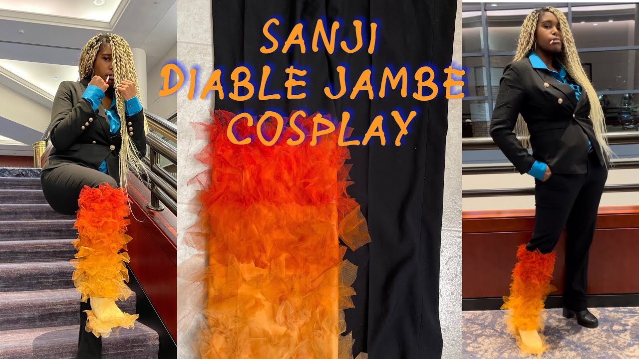 Sanji Diable Jambe Cosplay Pants! - YouTube