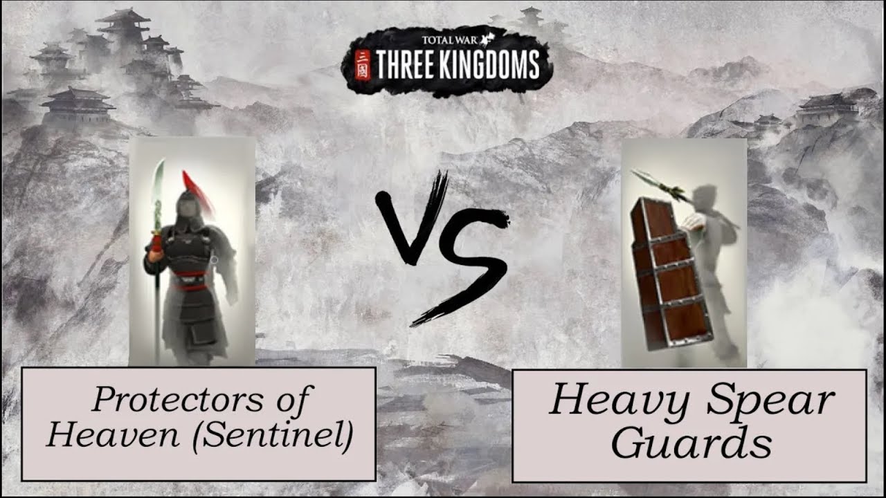E78: Protectors of Heaven (Sentinel) vs Heavy Spear Guards | Total War ...
