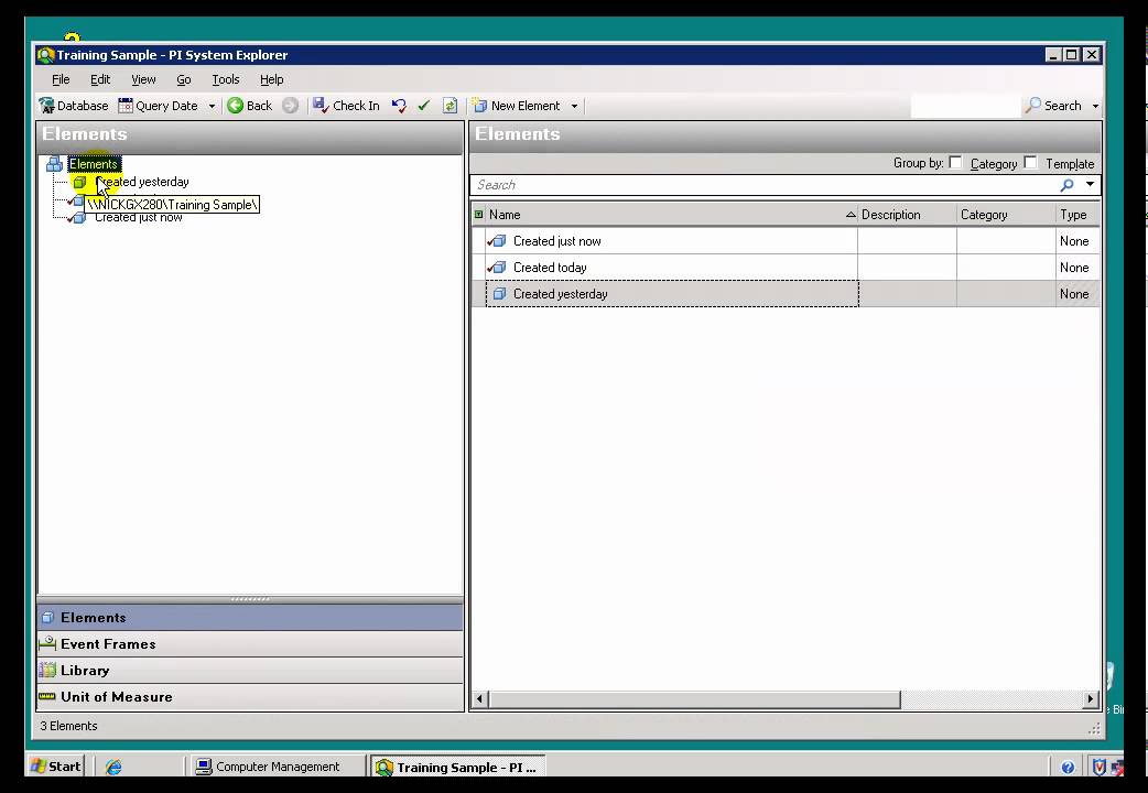 OSIsoft: Explain the check in / check out mechanism of an AF object. v2010 - YouTube