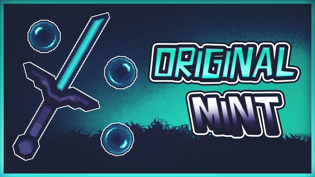 ️MINECRAFT PVP TEXTURE PACK - THE ORIGINAL MINT ️ - YouTube