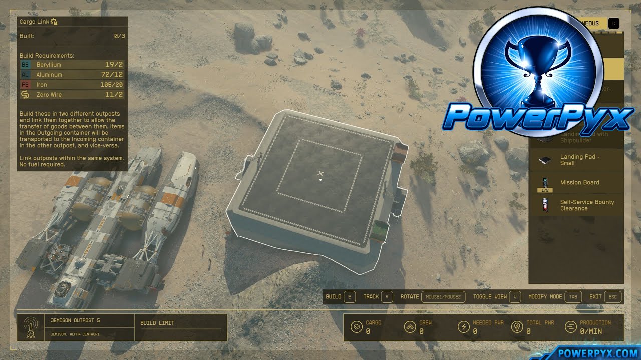 Starfield - Shipping Magnate Achievement Guide (How to Establish Cargo ...