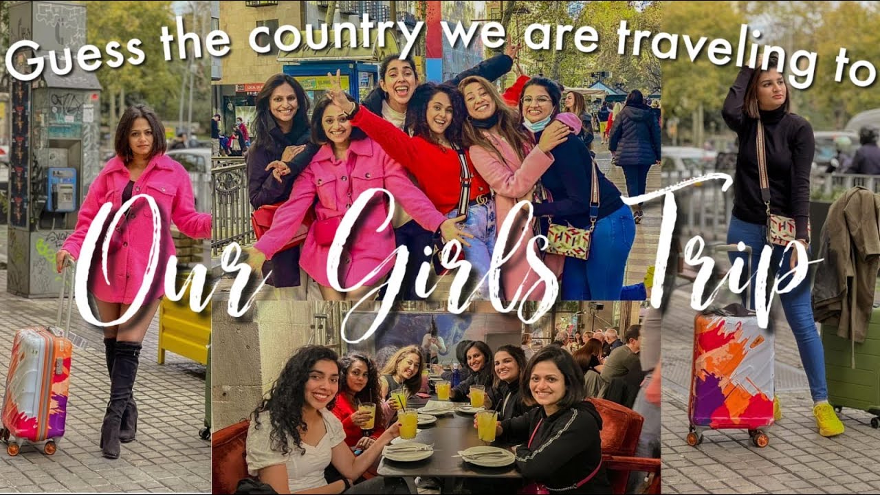 Our Girls Trip | Guess the country we are traveling to | We are so ...