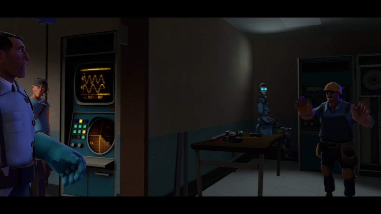 [TF2 15.AI] Medic Discovers Engineer Built a female Robot - YouTube