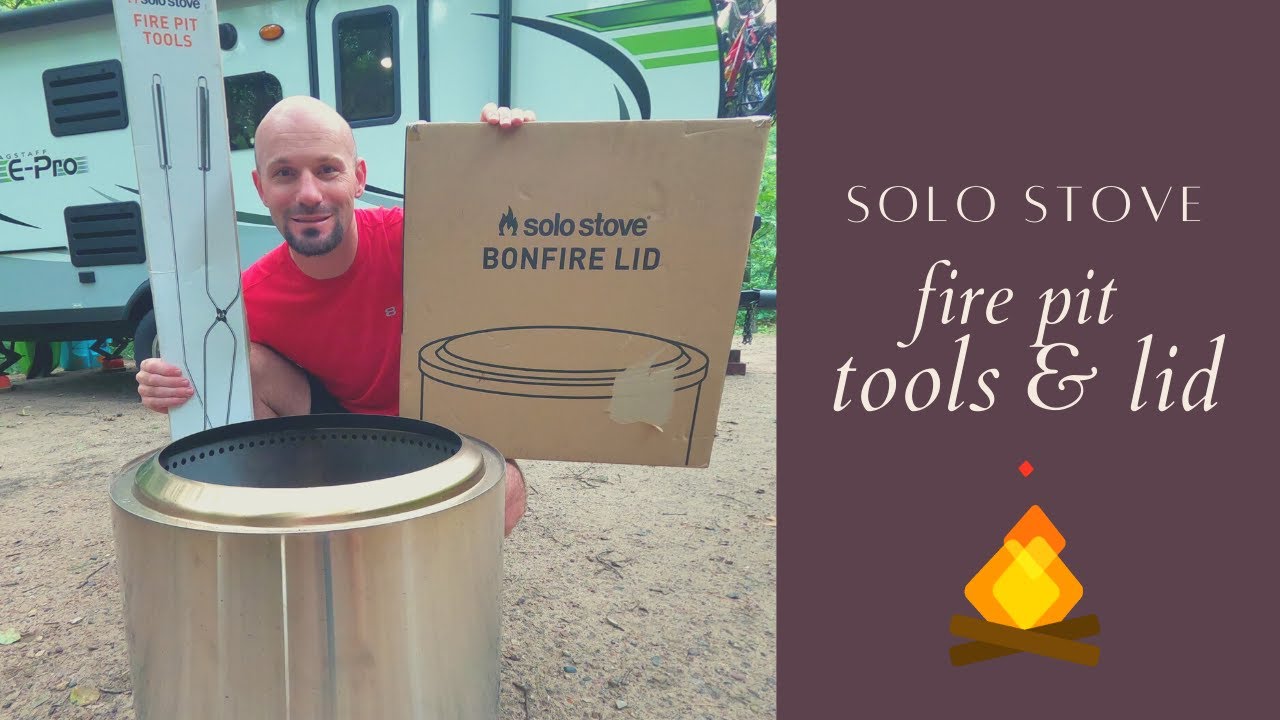 Accessories for the Bonfire Solo Stove (Fire Pit Tools and Bonfire Lid ...