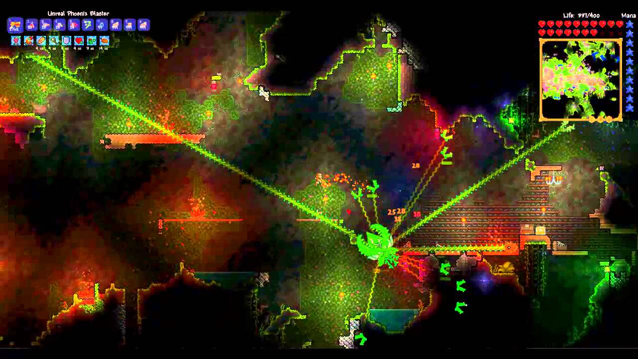 Plantera: Pre hardmode - YouTube