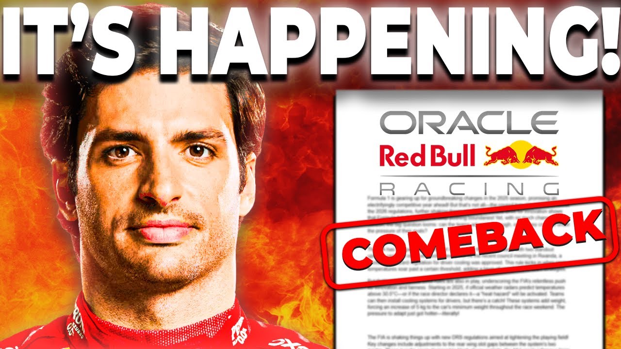 Is Carlos Sainz's Red Bull Comeback the BIGGEST in F1 History? - YouTube