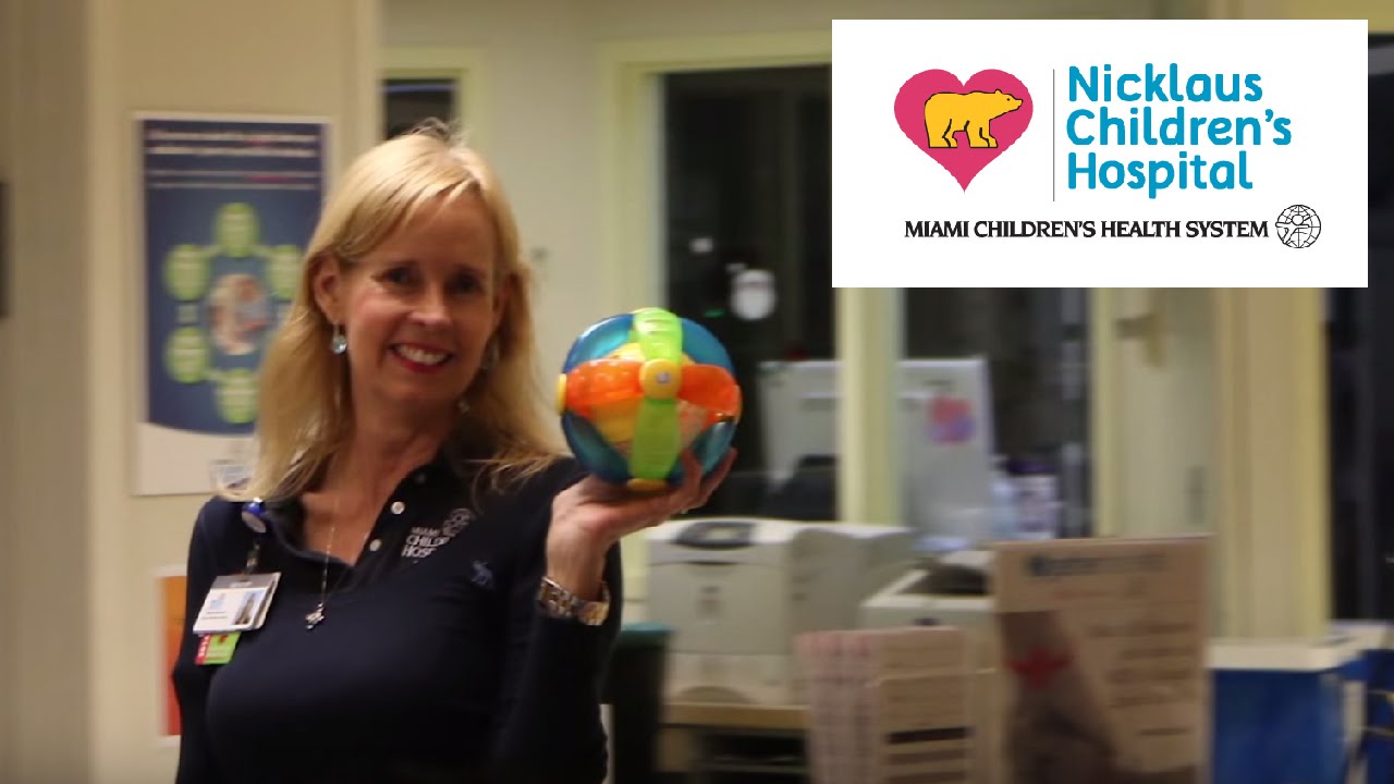Outstanding Child Life Volunteer | Nicklaus Children's Hospital - YouTube