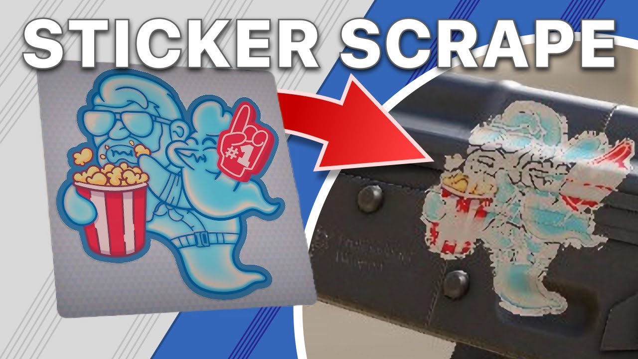 Spectators | Sticker Scrape Example - YouTube