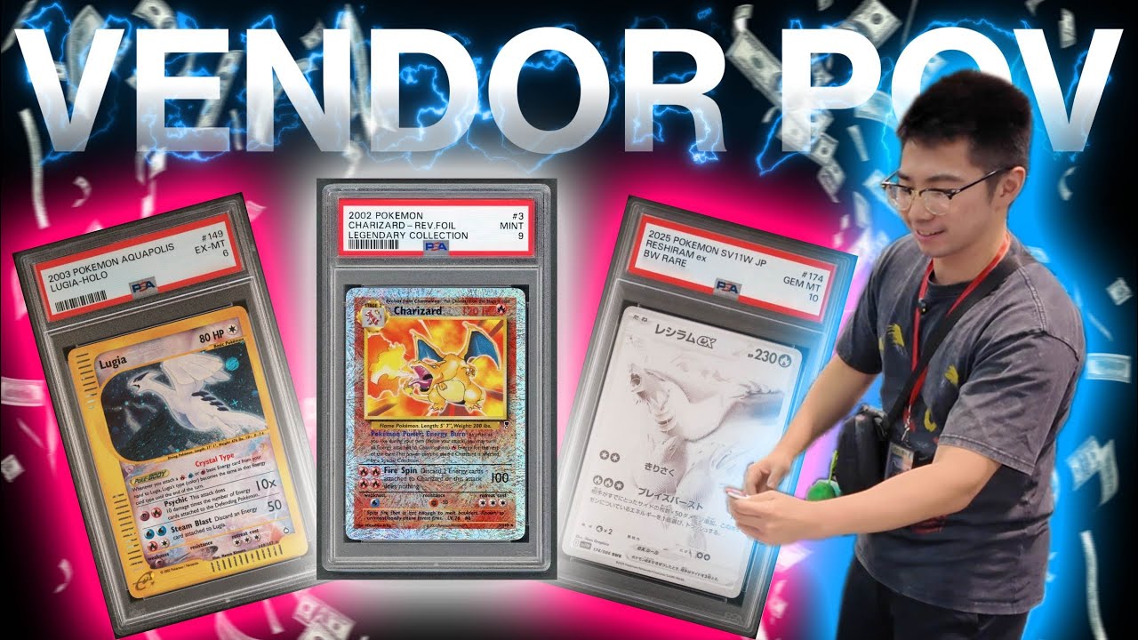 When you BUY more CARDS than SELL | Vendor POV | West Coast Card Show ...