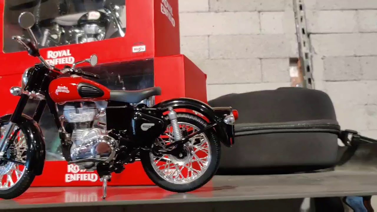 Complete collection of Royal Enfield Miniature bikes in showroom - YouTube