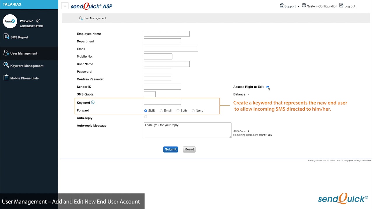 2. User Management – Add and Edit New End User Account - YouTube