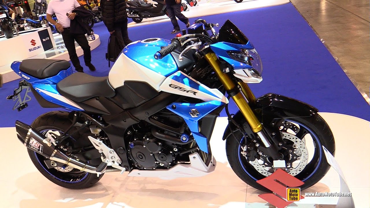 2015 Suzuki GSR-750 - Walkaround - 2014 EICMA Milan Motorcycle ...