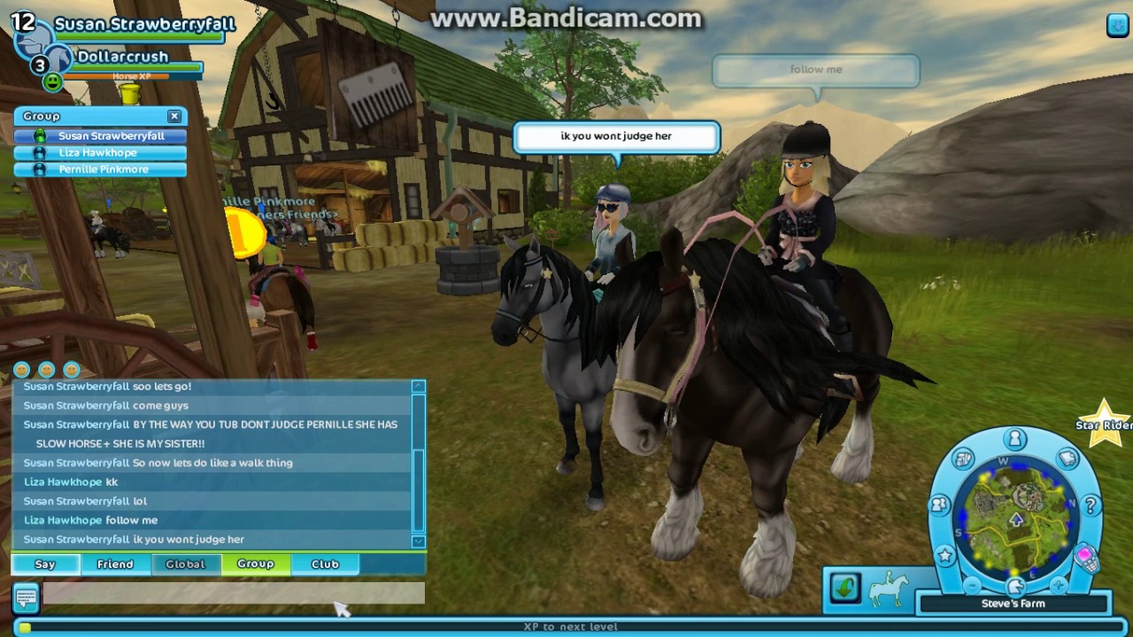 Star Stable Training owr horse - YouTube
