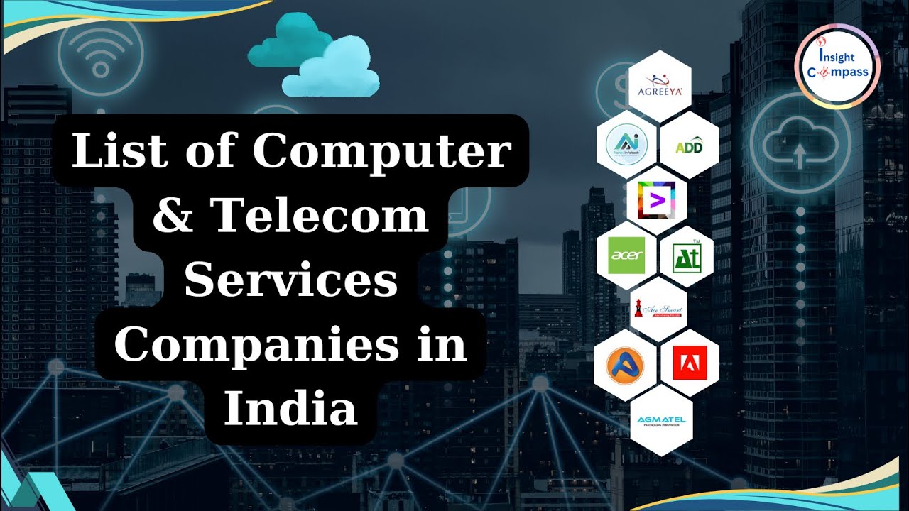 List of Computer & Telecom Services Companies in India - YouTube