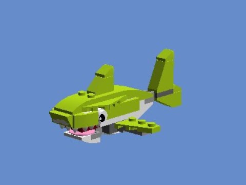 How To Build A Lego Grandpa Shark (Pinkfong) 🇰🇷 - YouTube