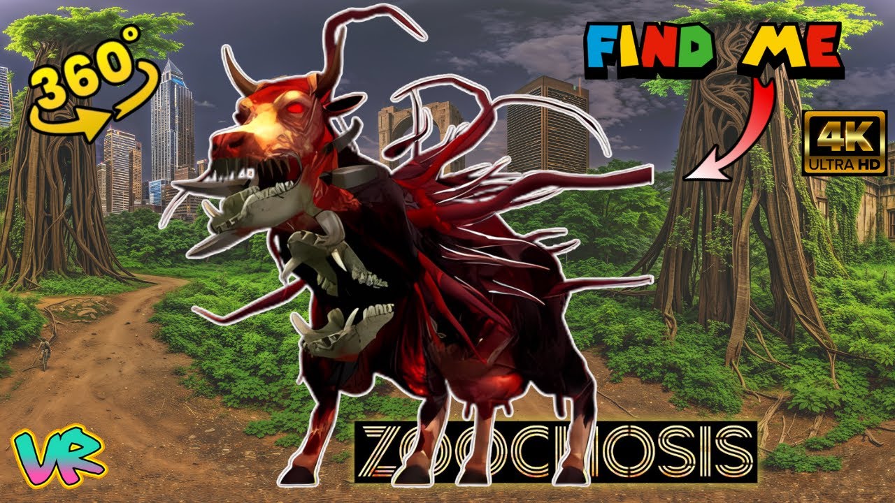 Zoochosis Cow | Zoochosis 3 | Finding challenge 360 | VR 360 - YouTube