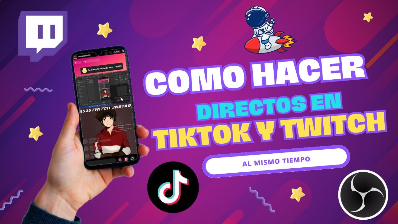 Como hacer DIRECTOS en TWITCH y TIKTOK (Sin perder tus escenas ) en OBS ...