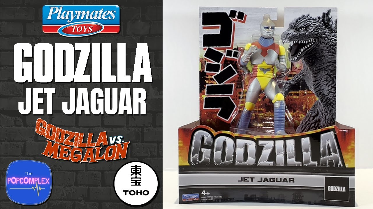Playmates Toys Godzilla: Jet Jaguar Figure Unboxing & Review | The ...