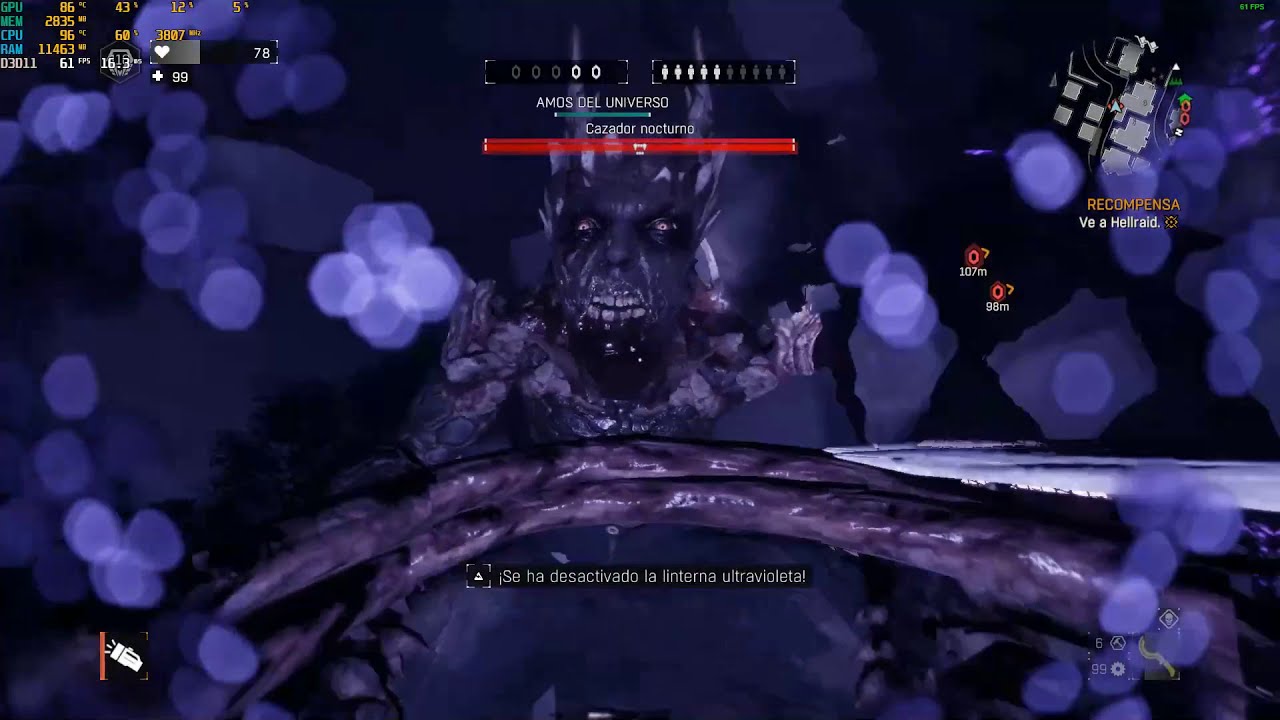 2vs1 AMOS DEL UNIVERSO (RETARDED Night Hunter) [Dying Light PvP BTZ ...