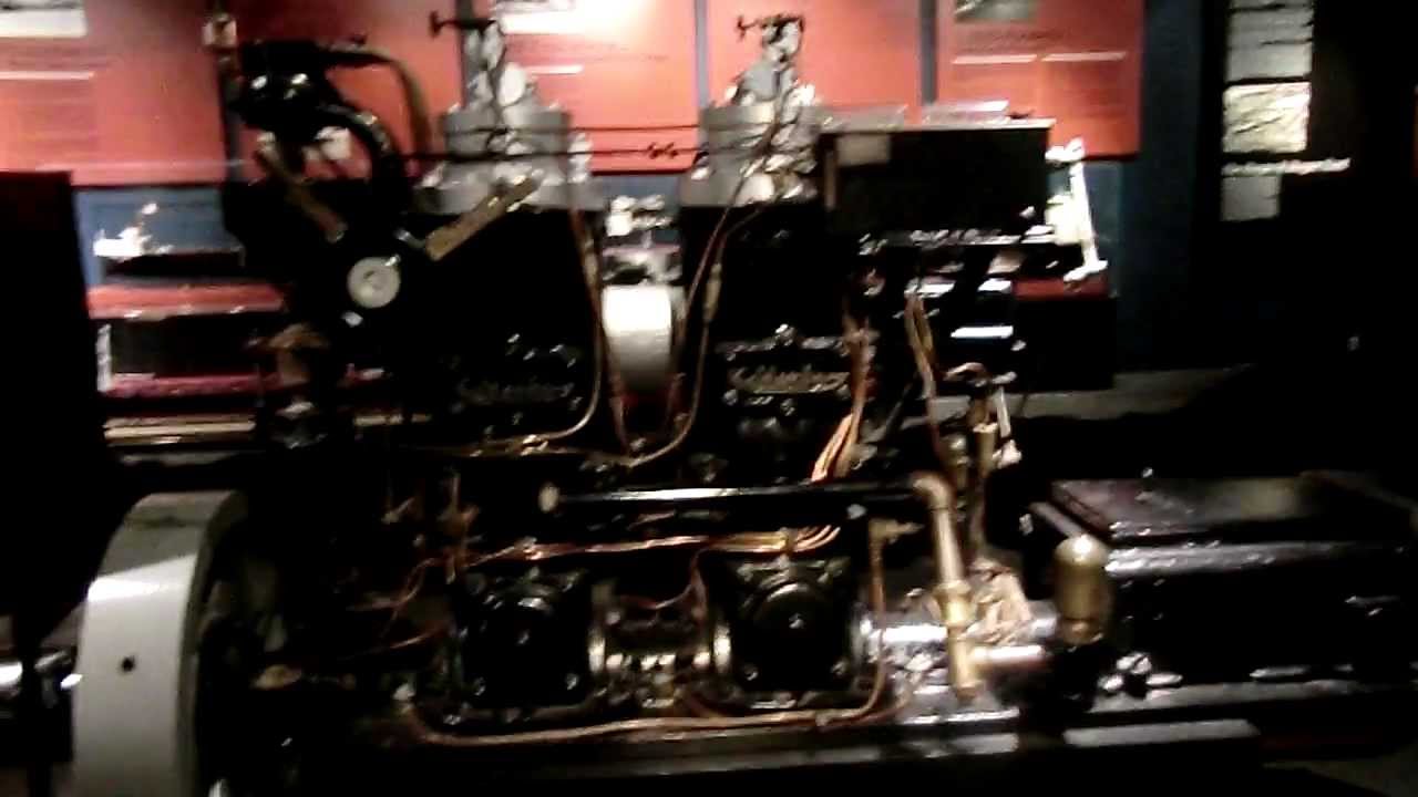 Kahlenberg 1920 Engine for Fishing Tug, 2 Cylinders 30 Hp - YouTube
