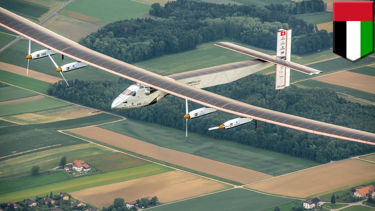 Solar Impulse 2: World's first solar-powered around the world flight ...