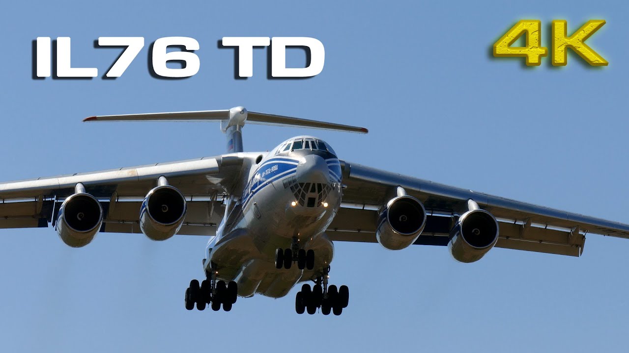 IL76 TD Cargo Extreme Hard Landing [4K] - YouTube