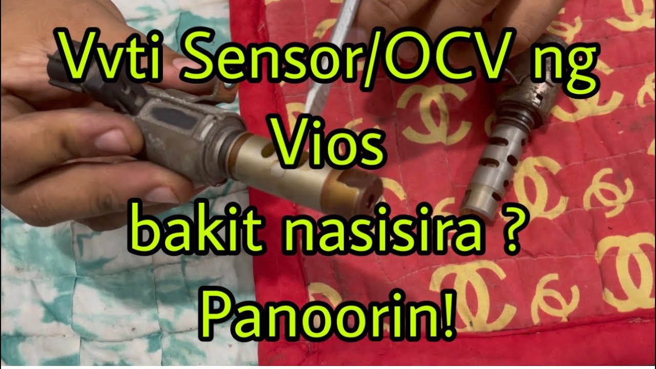 Paano malaman kung sira ang vvti sensor o OCV ng Vios - YouTube