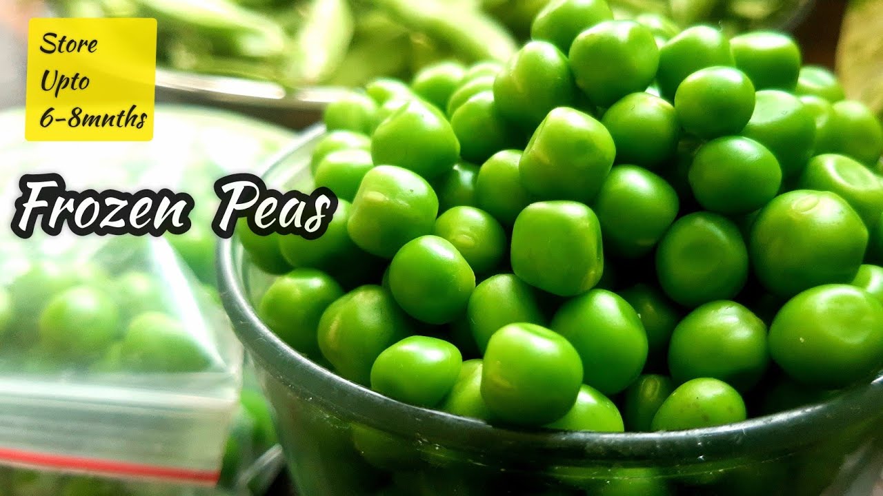 How to store fresh green Peas|Homemade Frozen Peas#frozenpeas - YouTube