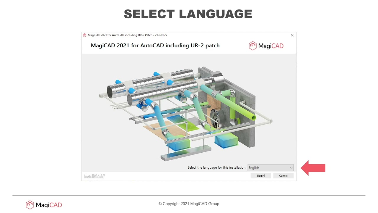 Hur man installerar MagiCAD för AutoCAD och Revit - YouTube