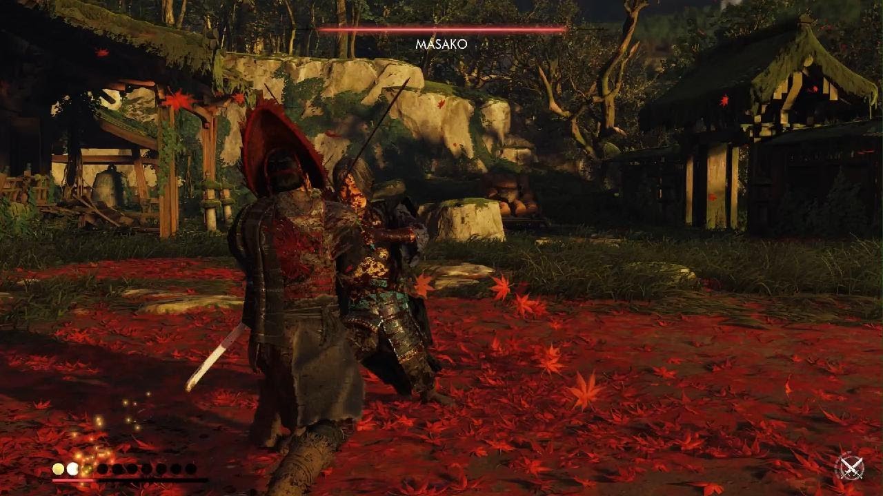 Ghost of Tsushima Gameplay - Duel with Masako Adachi - YouTube