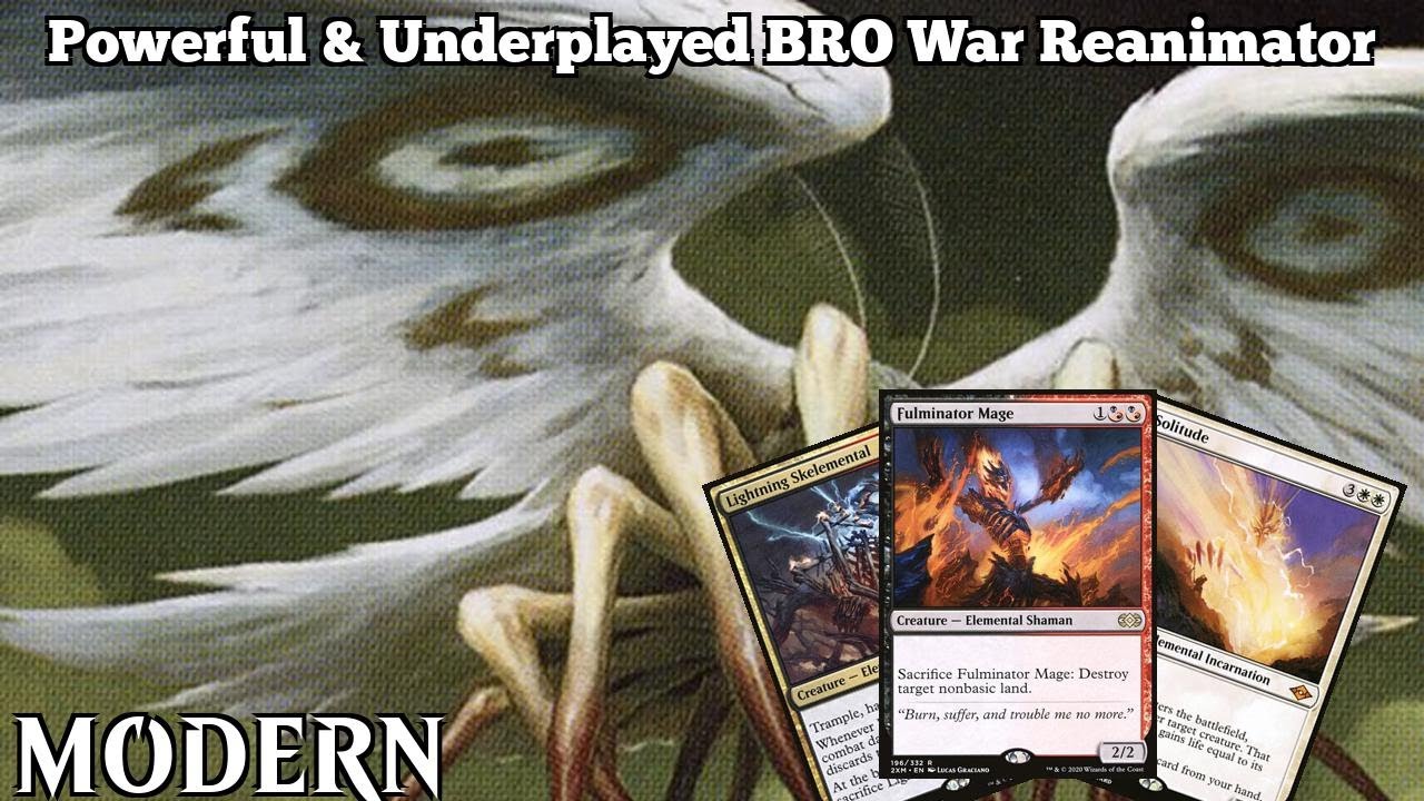 Powerful & Underplayed BRO War Reanimator | RECOMMISSION ELEMENTALS ...