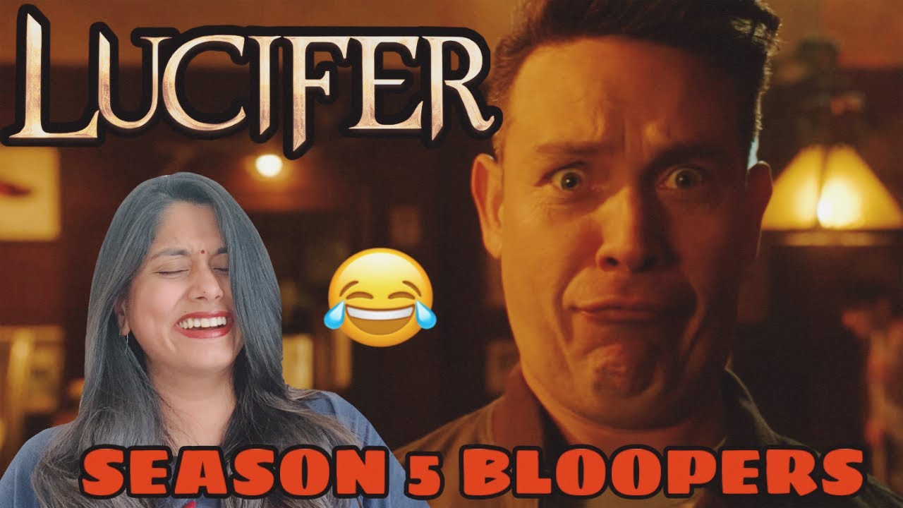 LUCIFER ~ S5 BLOOPERS ~ REACTION - YouTube