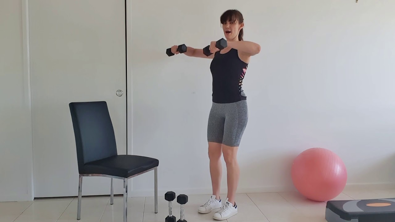 Week 3 Shoulders C1 External Rotation Lateral Raise Combo - YouTube