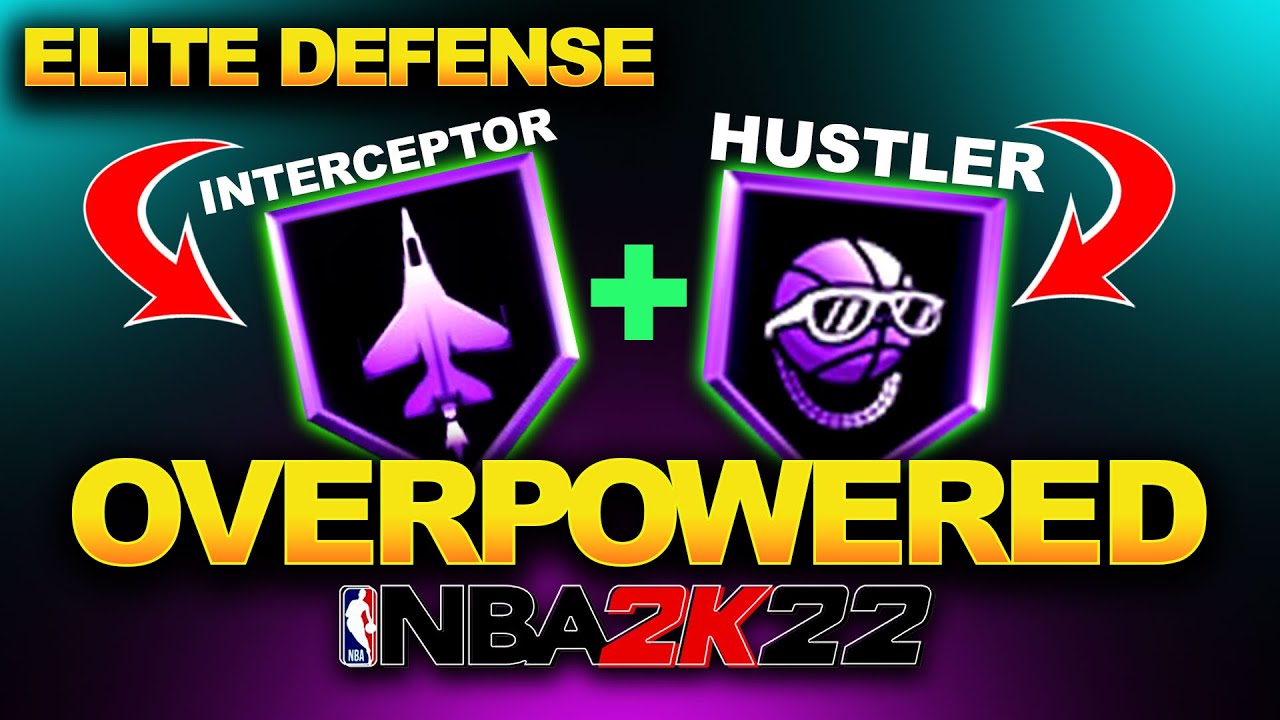 2k22 Interceptor Badge + Hustler Badge | Best Defensive Badges in NBA ...