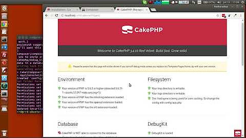 CakePHP tanfolyam - YouTube