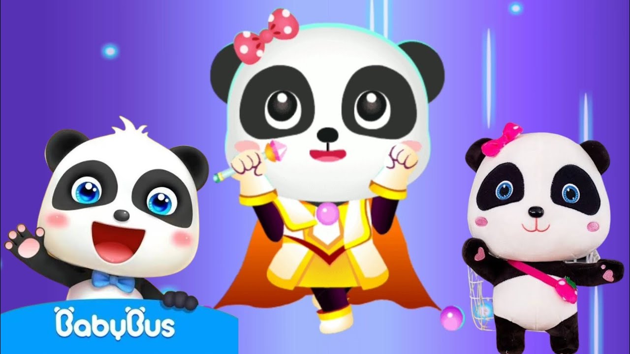 BAYI PANDA SUPER HERO MIUMIU SIAP SELAMATKAN DESA BABYBUS | KARTUN ANAK ...