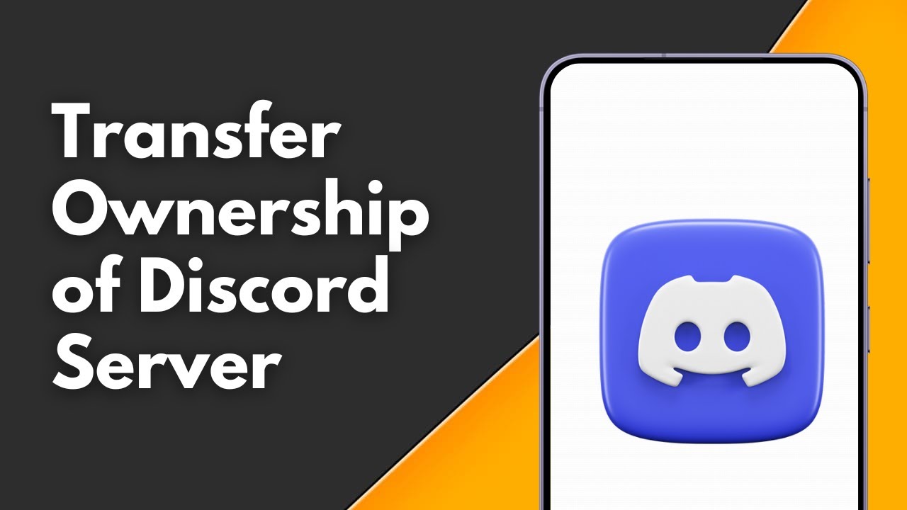 How to Transfer Ownership of Discord Server - YouTube