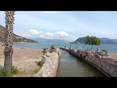 Şu manzaraya doyulmuyor.Marmaris İçmeler sahili.