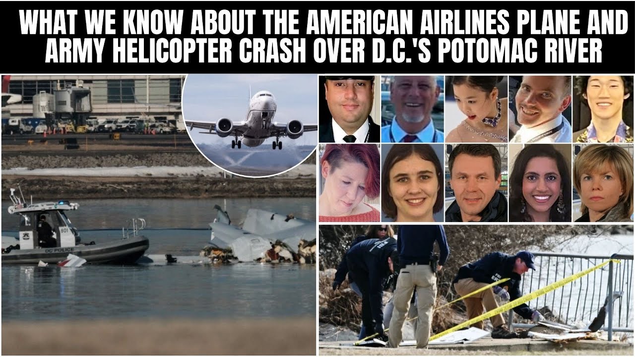 Tragic Midair Collision Over Potomac: Remembering the Victims - YouTube
