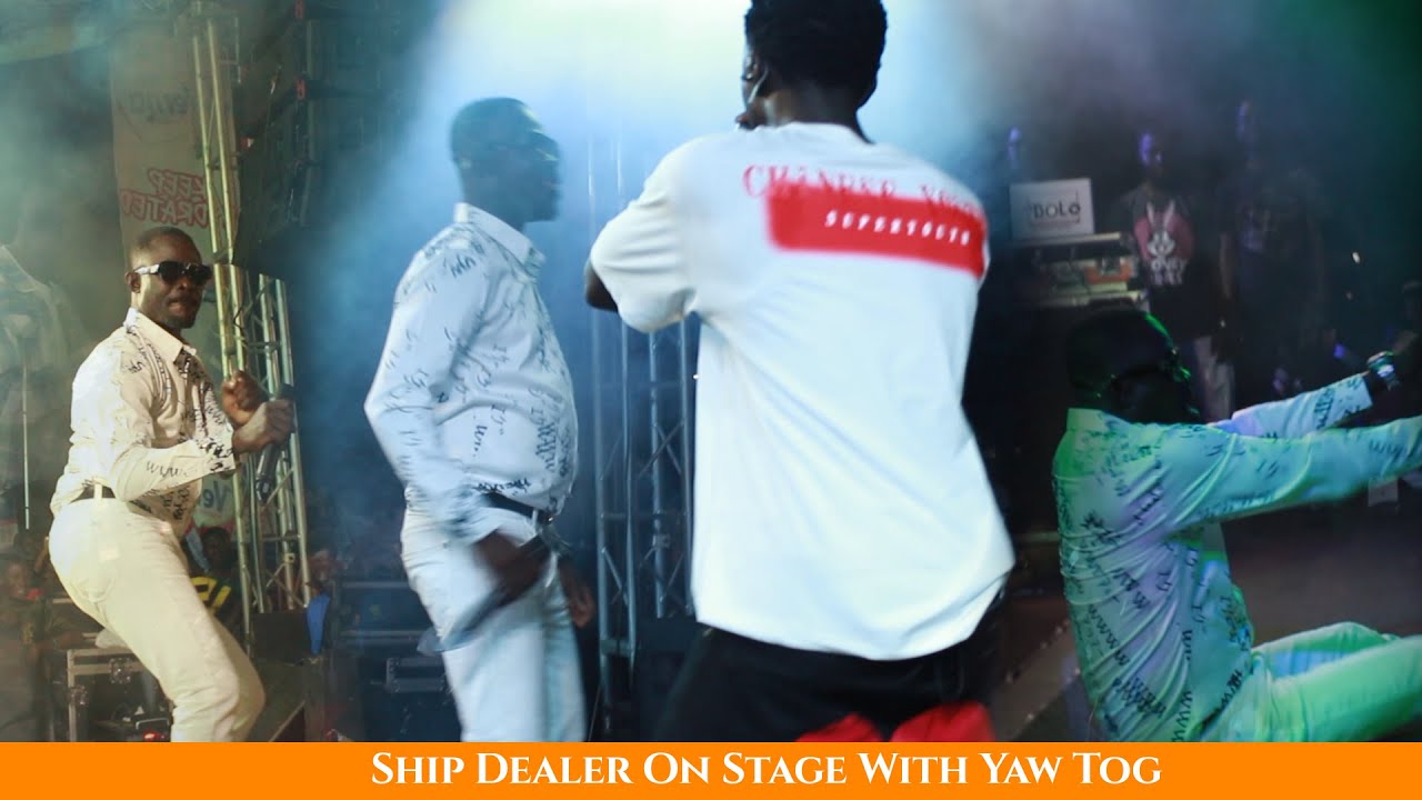 Ship Dealer Oliver Kahn Performs On Stage With Yaw Tog At Kumasi ...