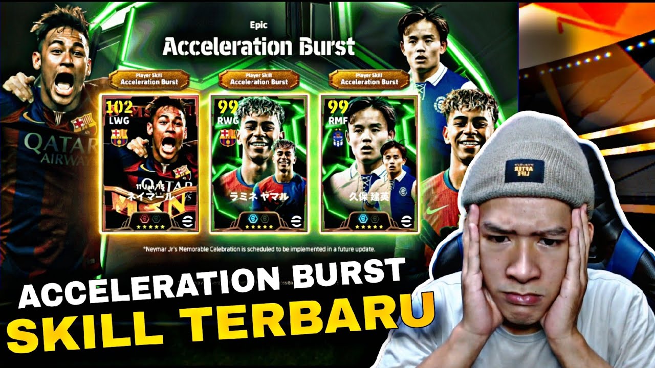 BIGTIME NEYMAR ACCELERATION BURST OPENPACK!! eFootball 2025 Mobile ...