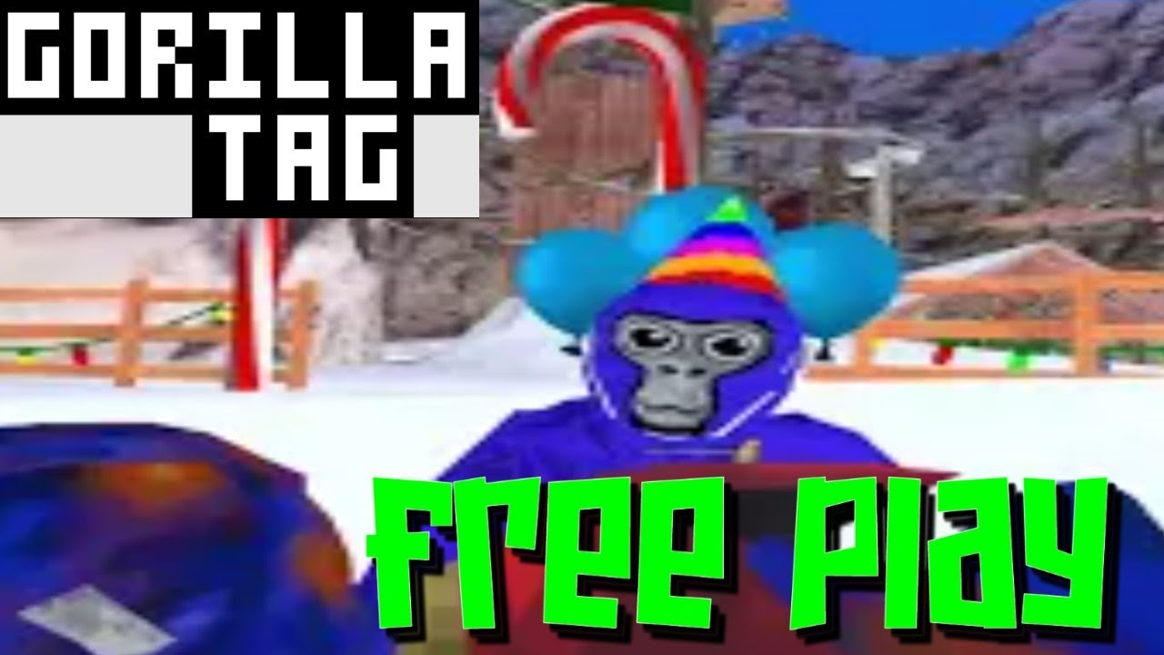 Gorilla Tag Free Play - 01/10/2024 - YouTube