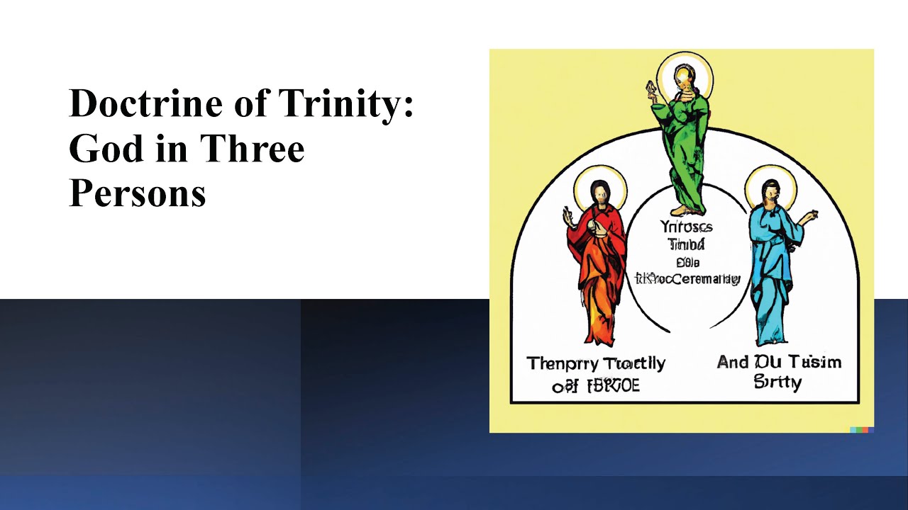 Doctrine of Trinity: God in Three Persons: God in Three Persons - YouTube