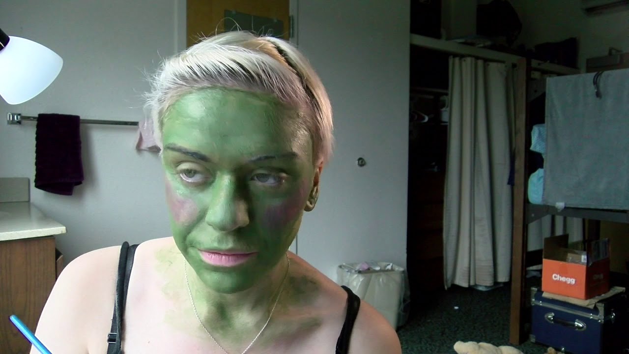 Makeup Look #11! (Elphaba from Wicked) - YouTube