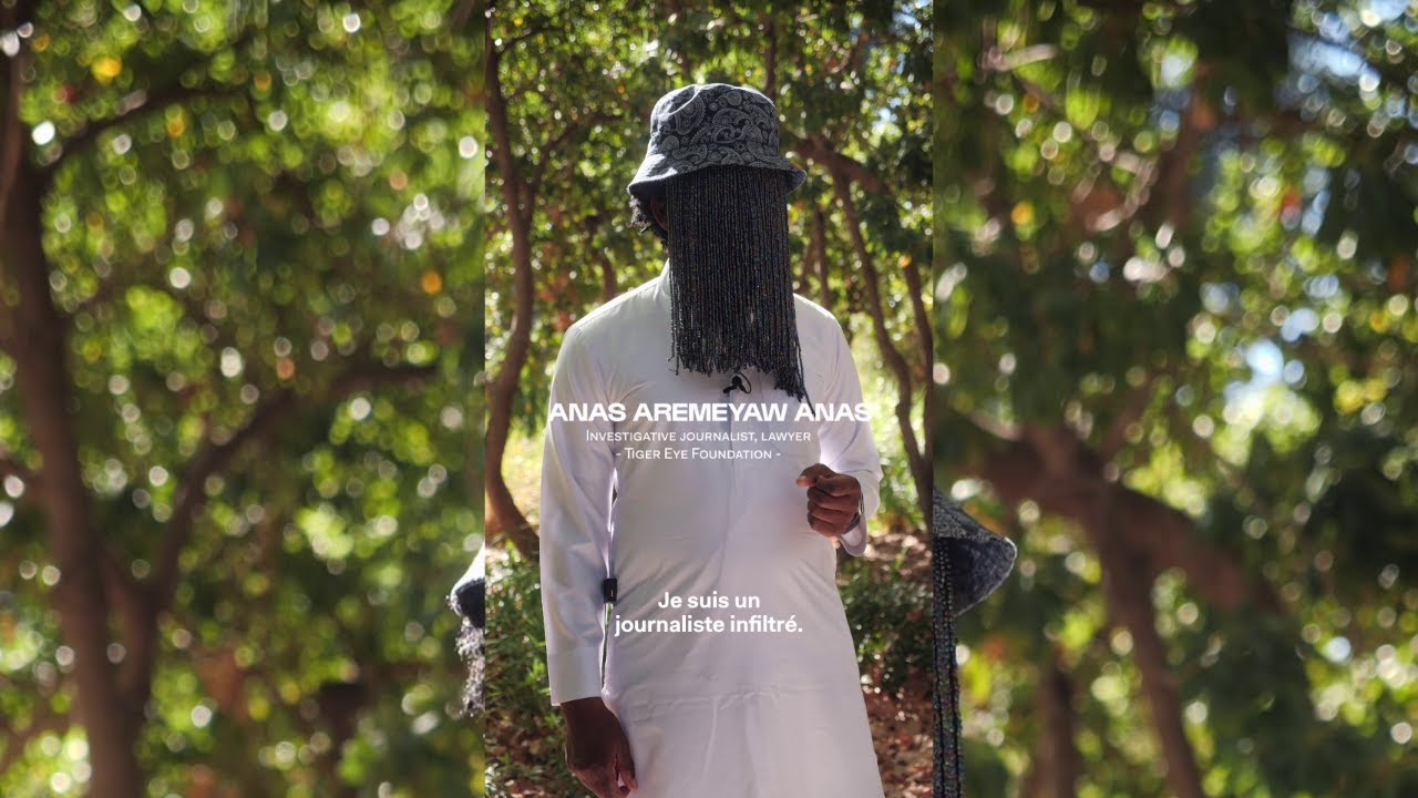 Interview du journaliste d’investigation Anas Aremeyaw Anas - YouTube
