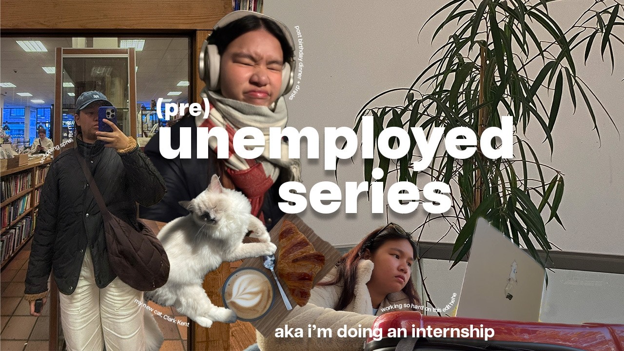 (pre) unemployed series | ep 1 | exploring amsterdam, marketing girlie ...