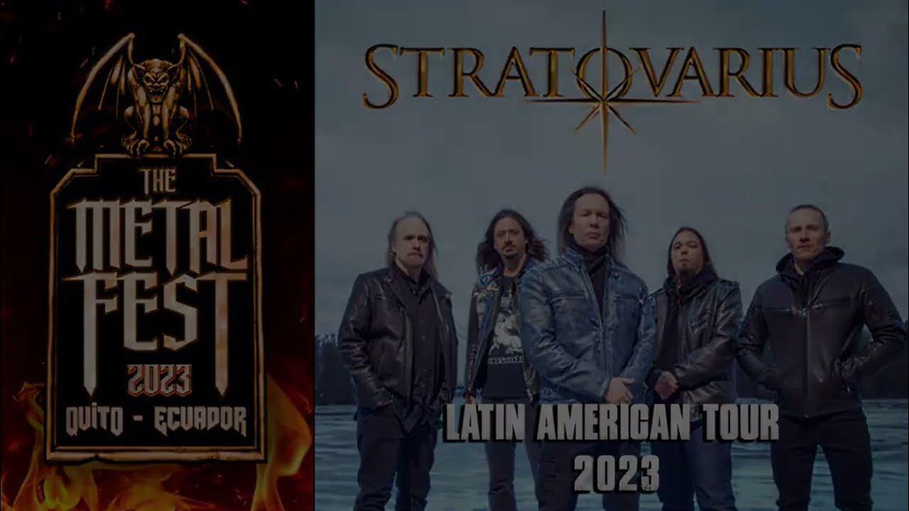 STRATOVARIUS | Show en vivo parte del "Metal Fest" | Quito - Ecuador 2023 - YouTube