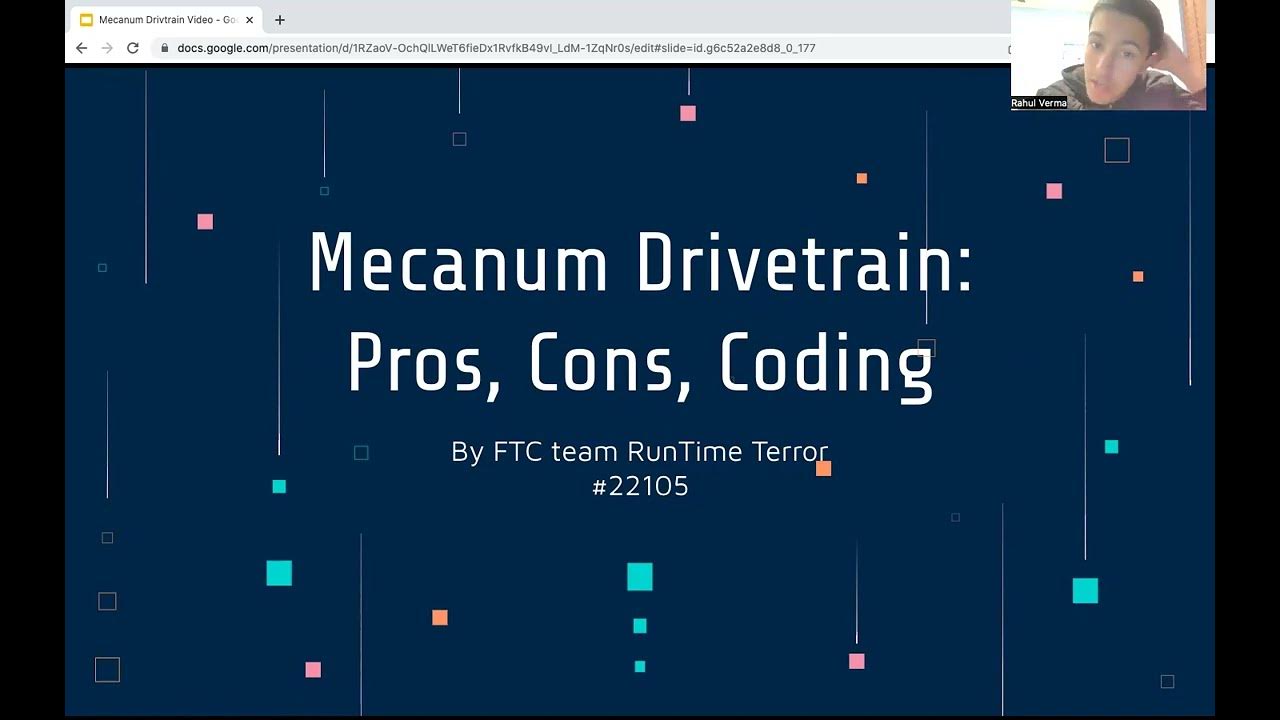 Ftc Mecanum Drive Train Pros Cons Programming Tutorial Youtube